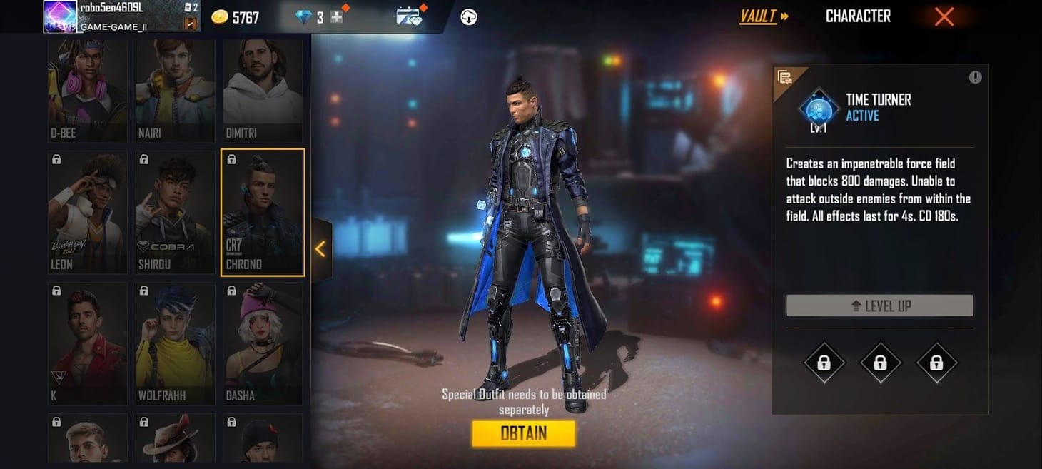 Full list of Garena Free Fire characters with active abilities (2021)