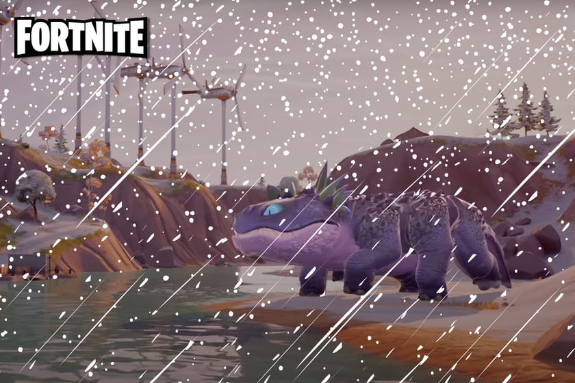 Fortnite Chapter 3 has Dinosaurs the size of a POI hidden under the map