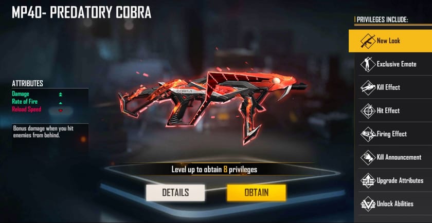5 best Free Fire gun skins for new and returning players