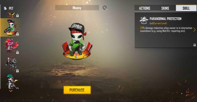 List of all Garena Free Fire pets that were released in 2021