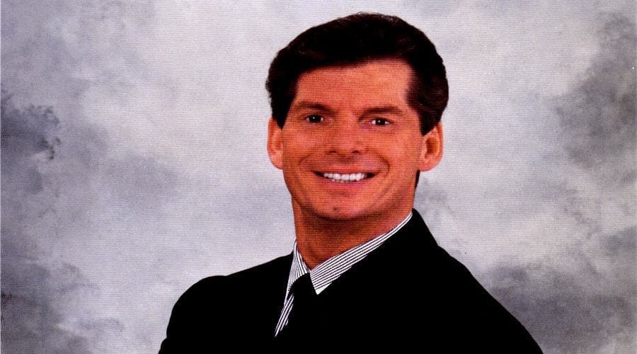 Vince McMahon's persona used to be that of just an announcer