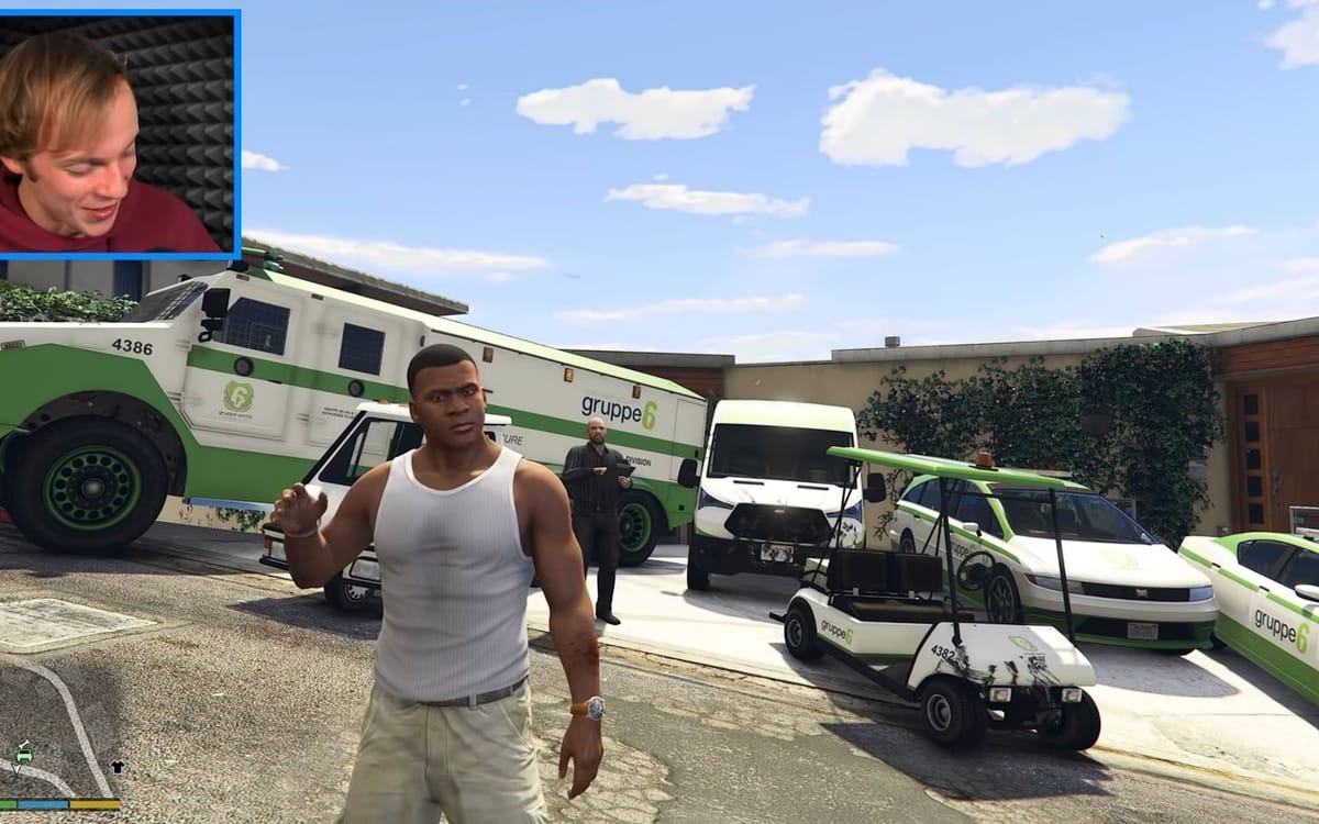 GTA 5 streamer Nought finds secret money trucks using mods