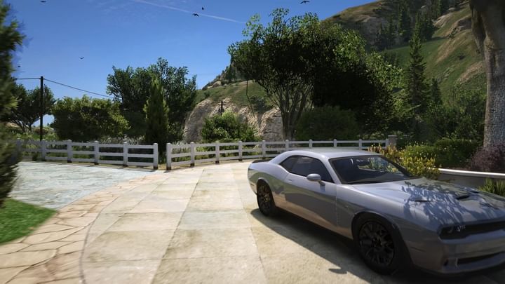 New GTA 5 ray tracing mod