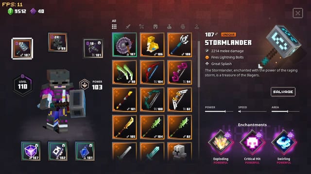 5 best Minecraft Dungeons loadouts