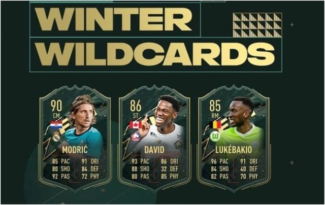 EA releases three amazing cards in FIFA 22 Ultimate Team for Winter Wildcards promo in FUT 22