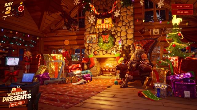 Fortnite Winterfest presents cheat sheet: All gifts and their contents