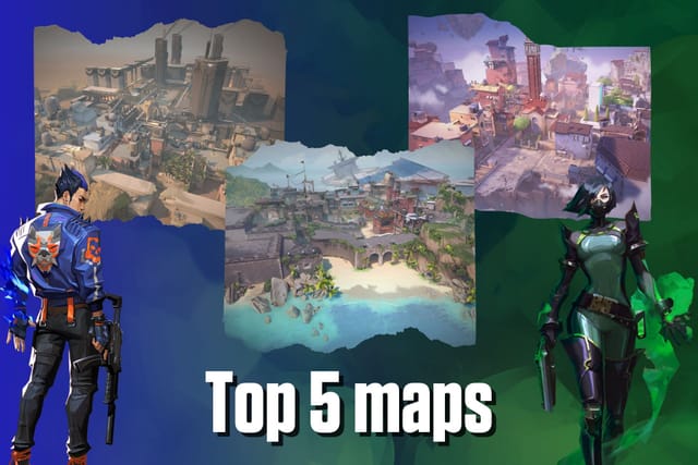 Top 5 Valorant maps in 2021