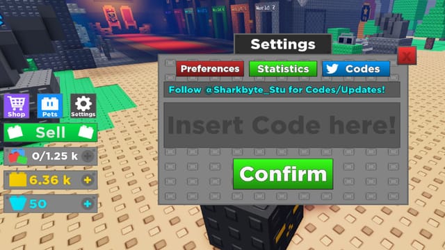 Roblox Brick Simulator codes (December 2021)