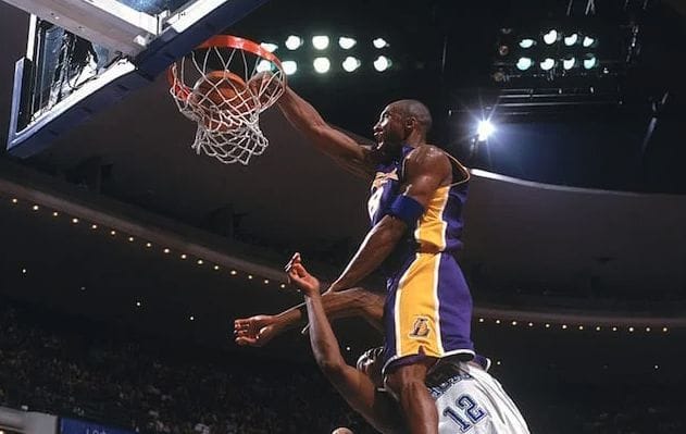 Ranking the late Kobe Bryant's 5 greatest dunks of all time