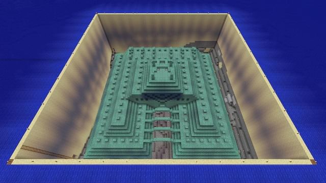 Easiest way to drain an Ocean Monument in Minecraft 1.18