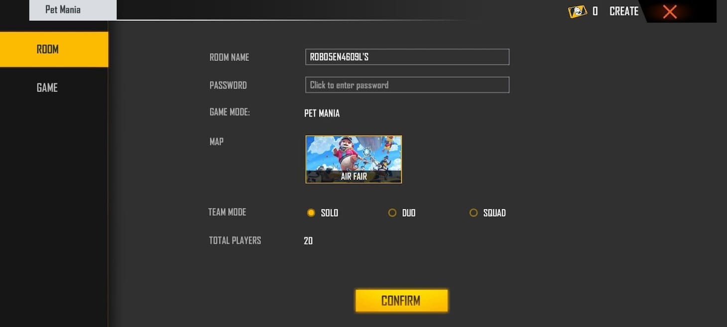 How to create a custom room in Free Fire easily