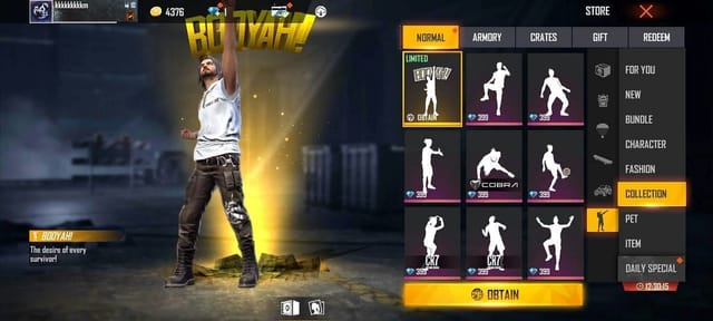 Free Fire MAX Store revamp: How to get new bundles, emotes, and gloo ...