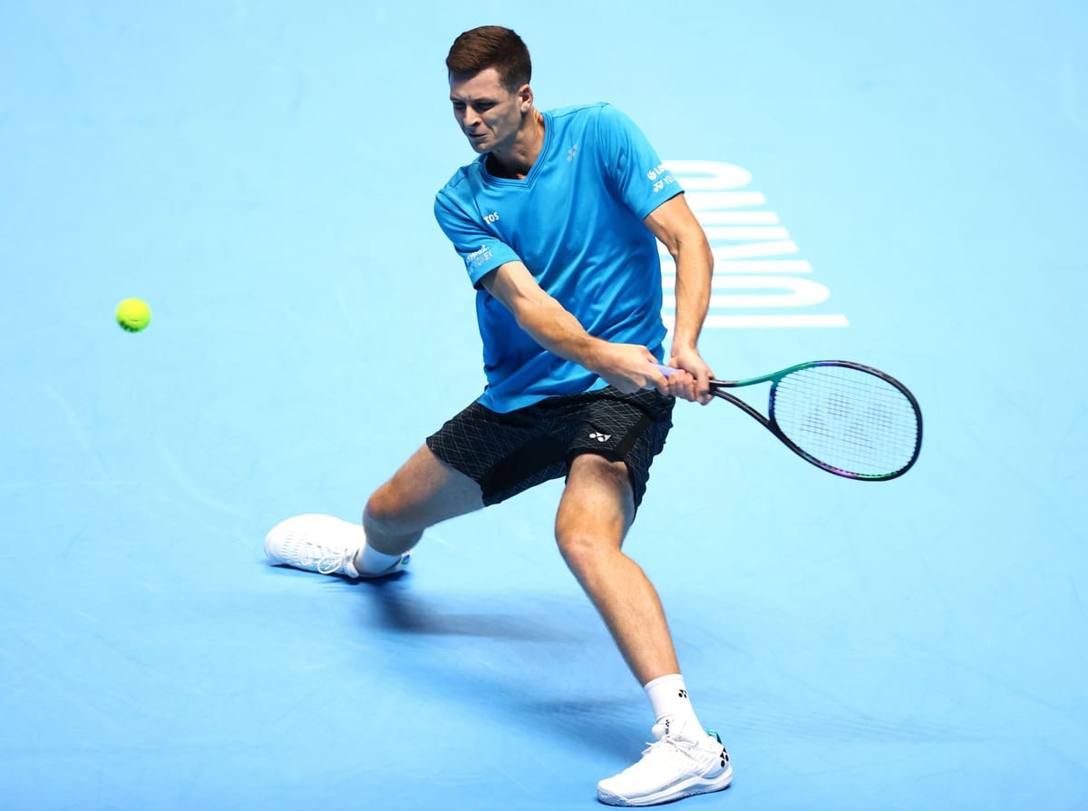 "When Hubert Hurkacz's strengths are firing, he's no fun to play ...