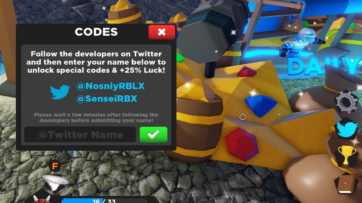 Roblox Treasure Quest Codes (December 2021)