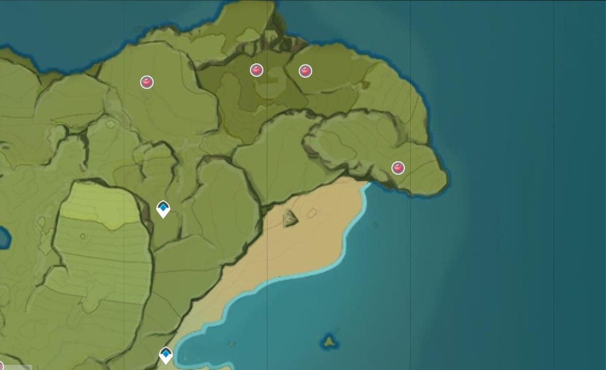 Genshin Impact Valberry locations and their uses