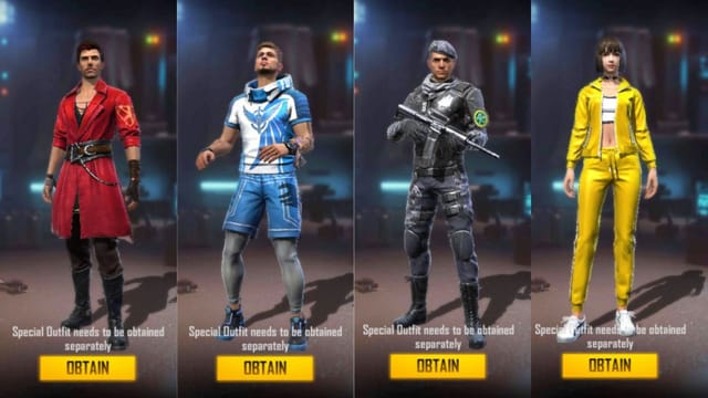 5 best Free Fire character combinations of 2021
