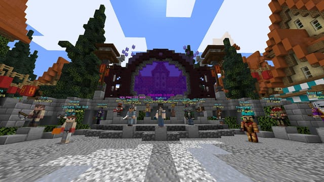 5 best Minecraft servers that are free to join