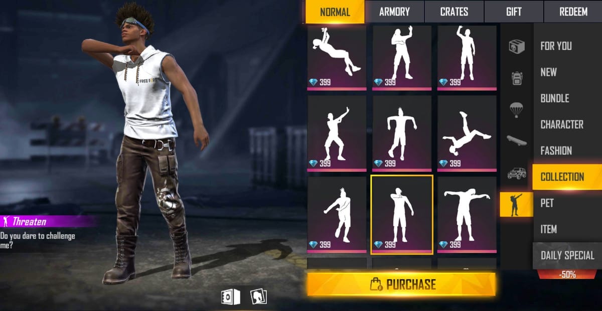 5 best Garena Free Fire emotes to unlock for 399 diamonds