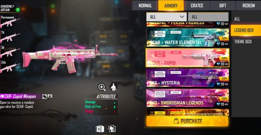 5 best Free Fire gun skins for new and returning players