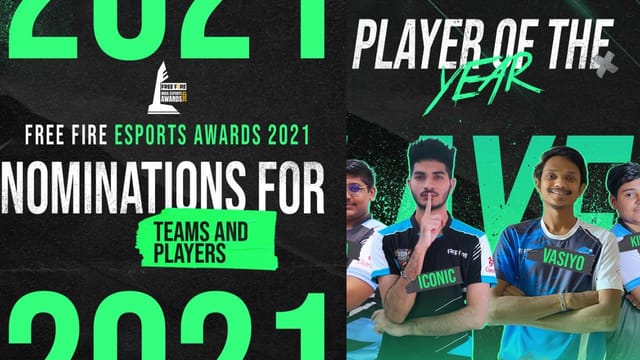 Free Fire Esports Awards 2021: Nominated players and categories revealed