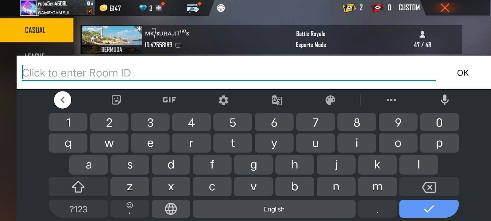 How to create a custom room in Free Fire easily