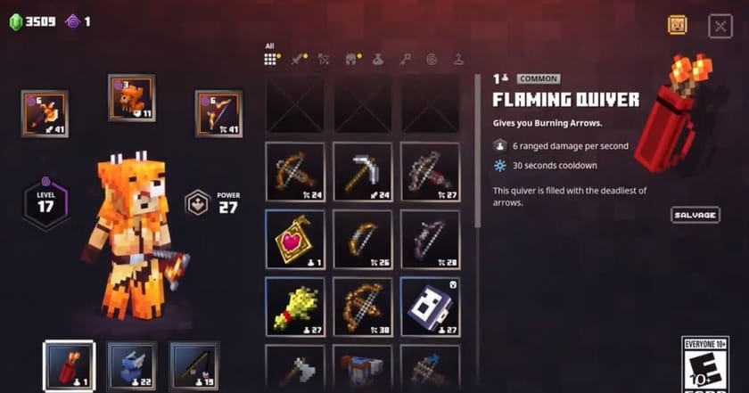 5 best Minecraft Dungeons loadouts