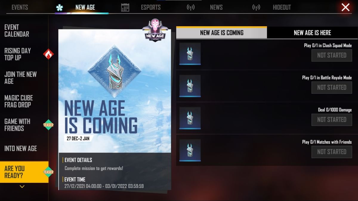 Free Fire rewards for Indian server: Get free vouchers, pan, and gun ...