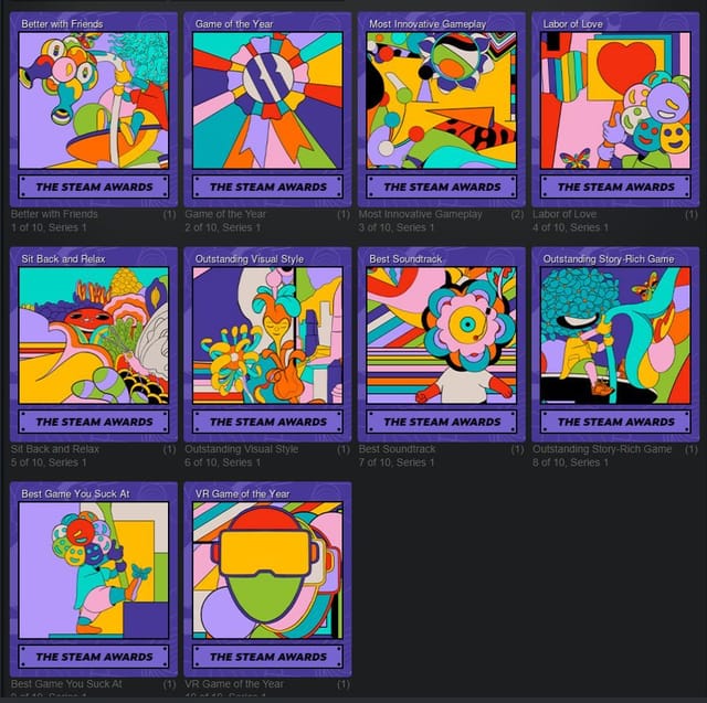 How to Vote for Steam Awards 2021 and get free Steam Cards