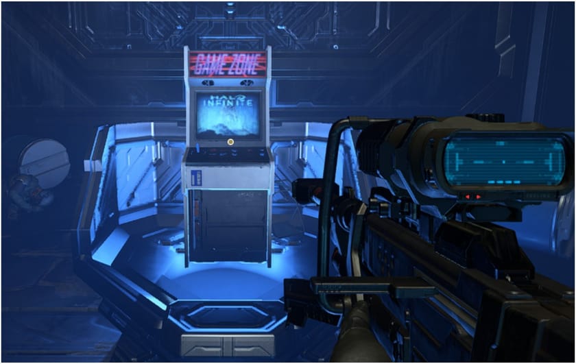 How to find the Arcade Machine Easter egg in Halo Infinite’s campaign mode