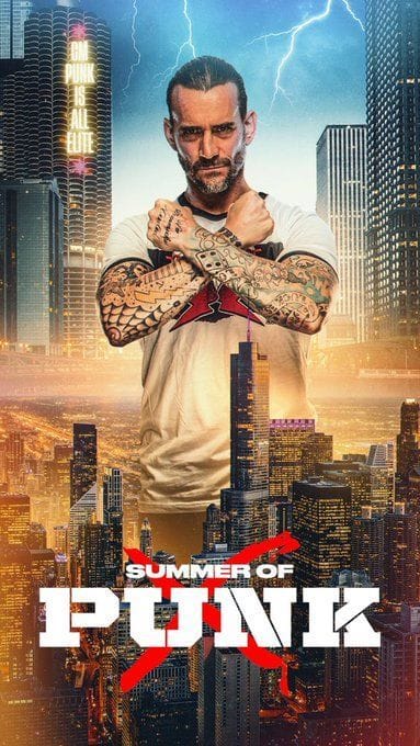 Where is AEW star CM Punk's house?