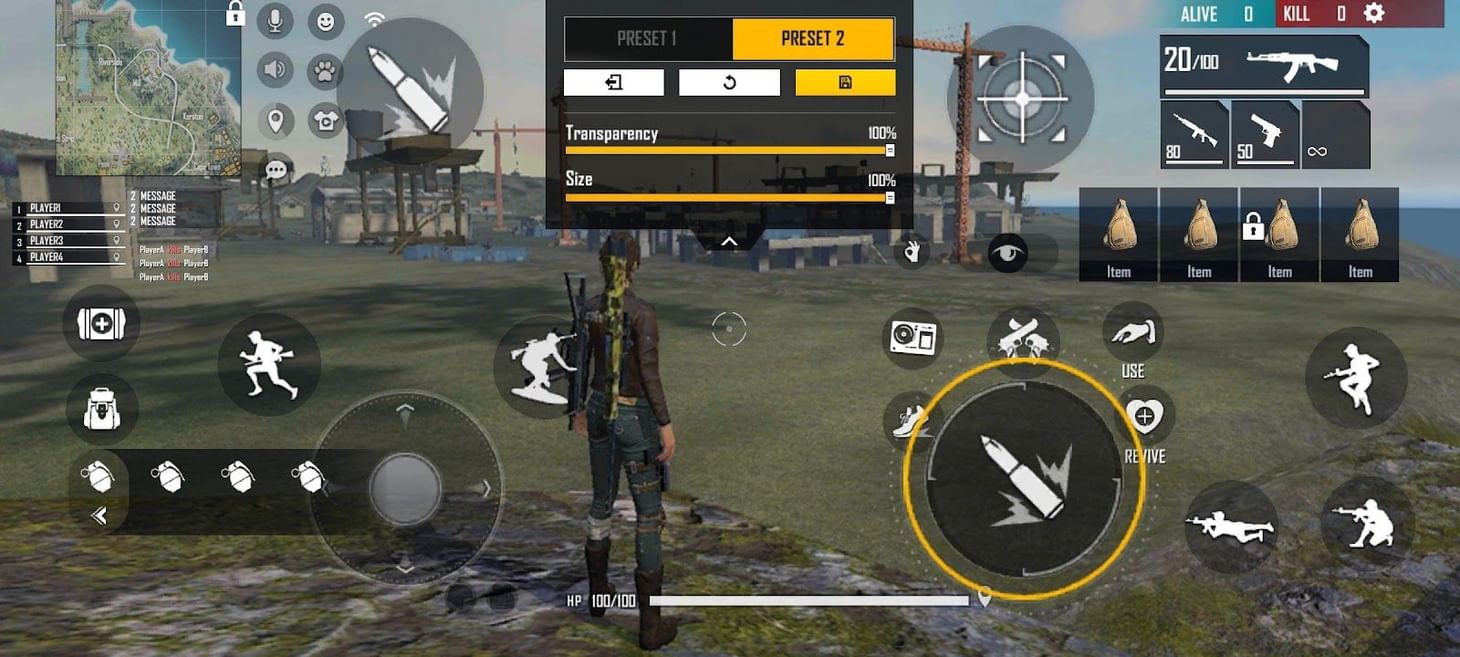 How to create custom HUD in Free Fire and FF MAX