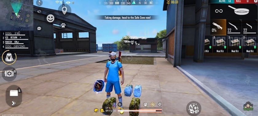 5 Free Fire tips to win endzone fights in ranked mode