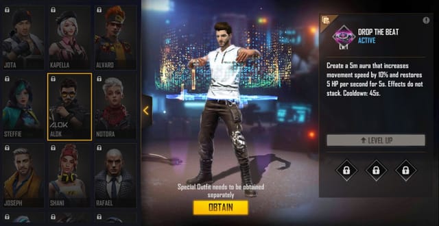 5 best active character abilities in Garena Free Fire (December 2021)