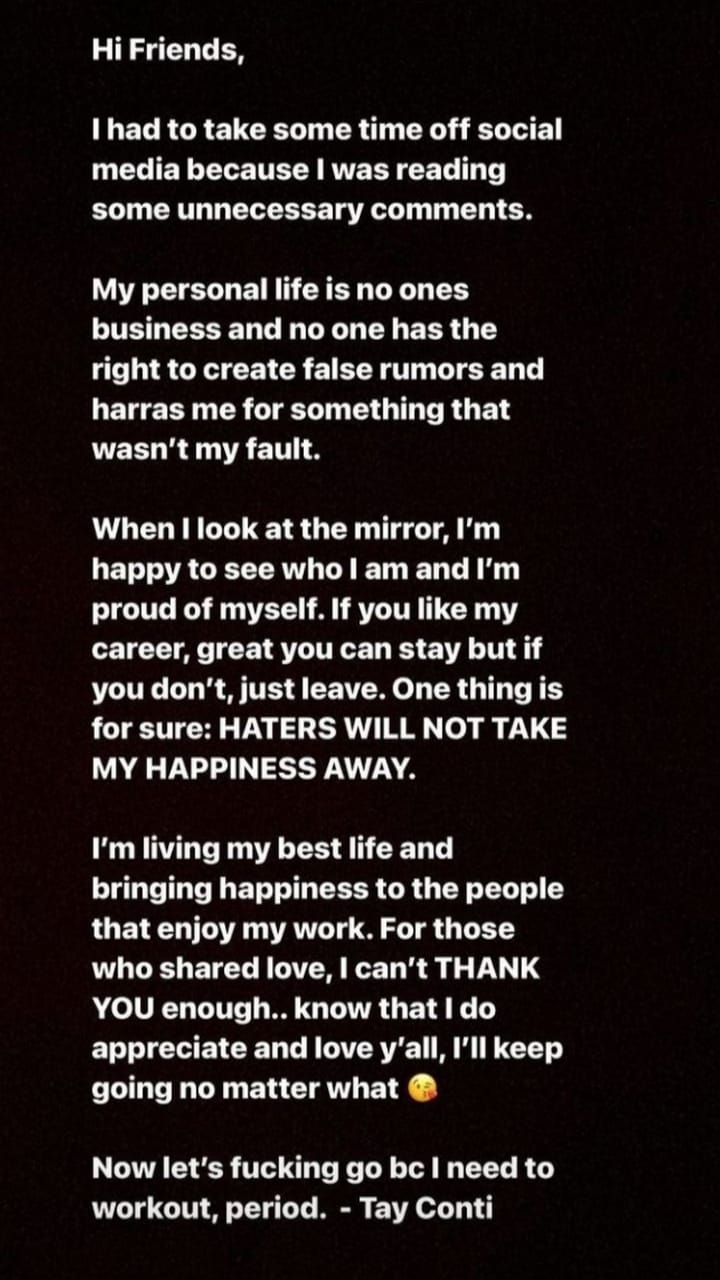 AEW News: Tay Conti returns to social media with