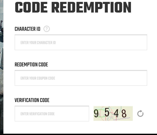 How to use redeem codes on Battlegrounds Mobile India website