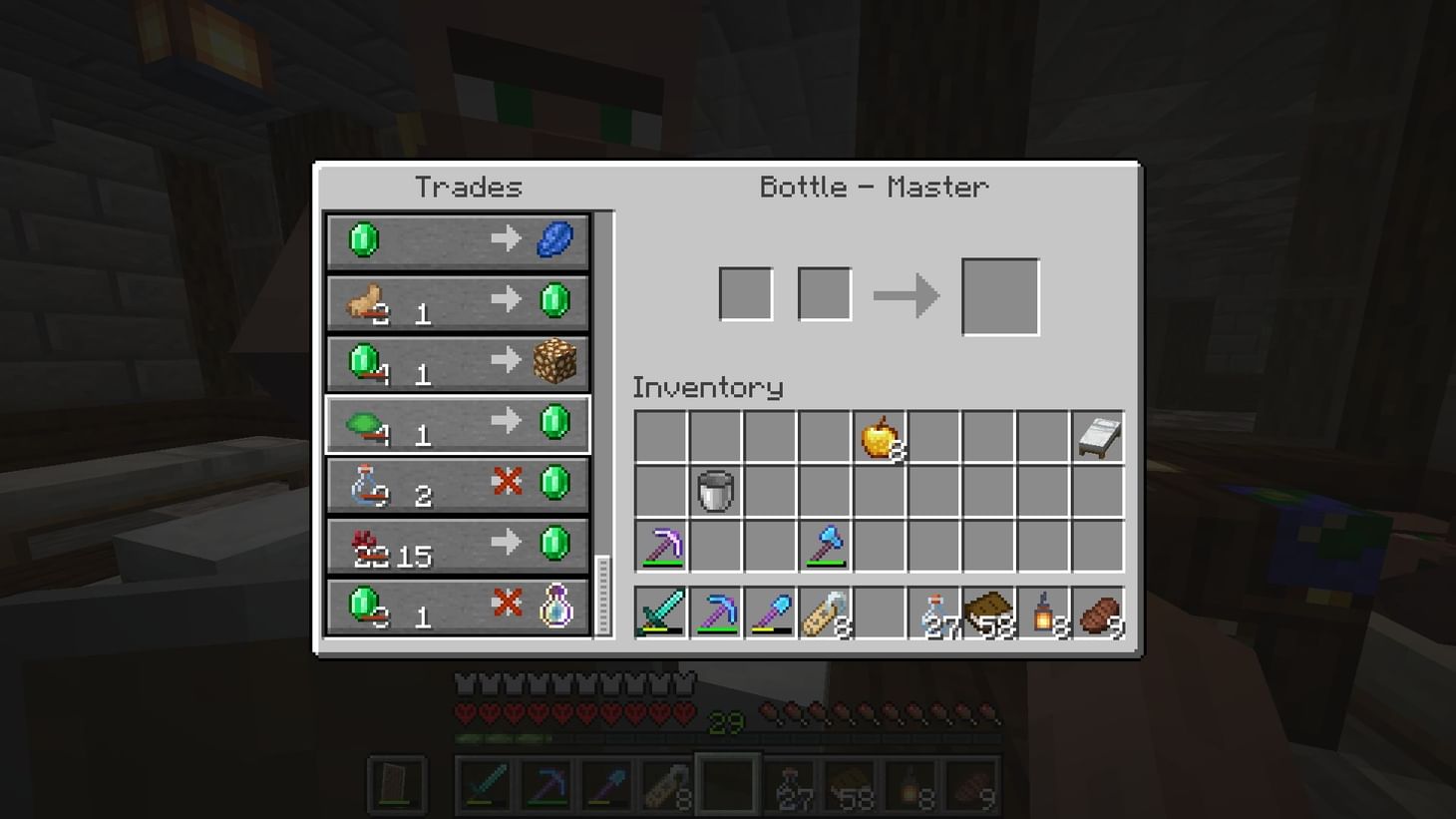 Top 5 differences between trading and bartering in Minecraft
