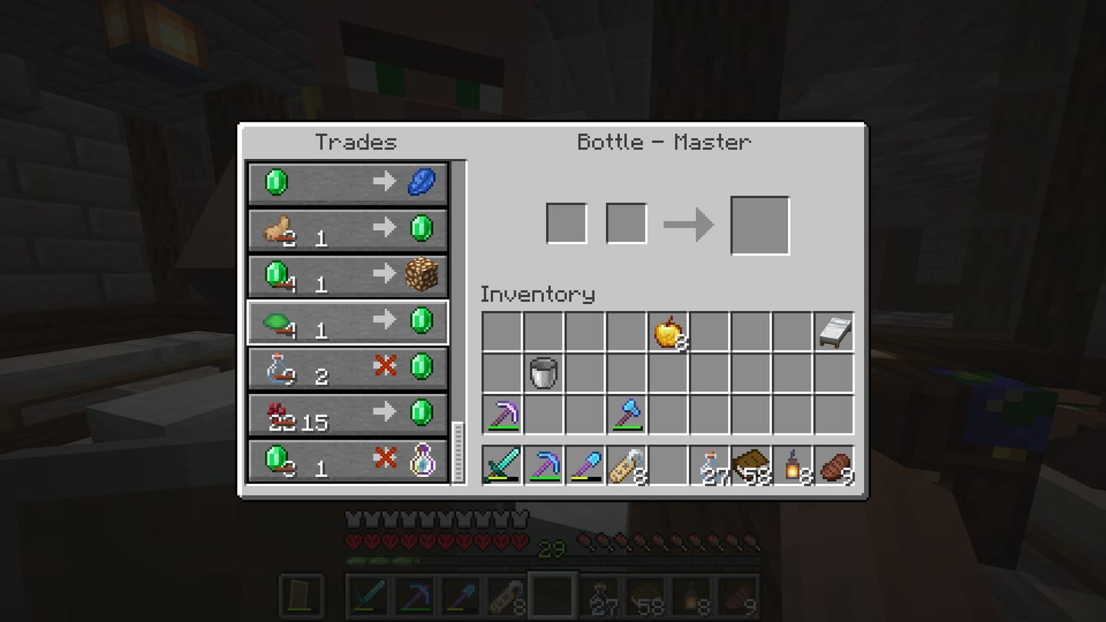 Top 5 differences between trading and bartering in Minecraft