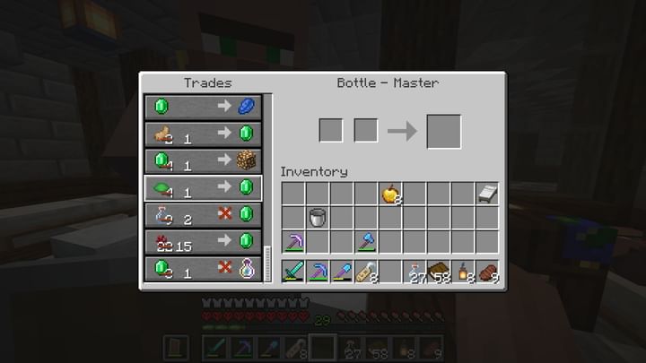 Top 5 differences between trading and bartering in Minecraft