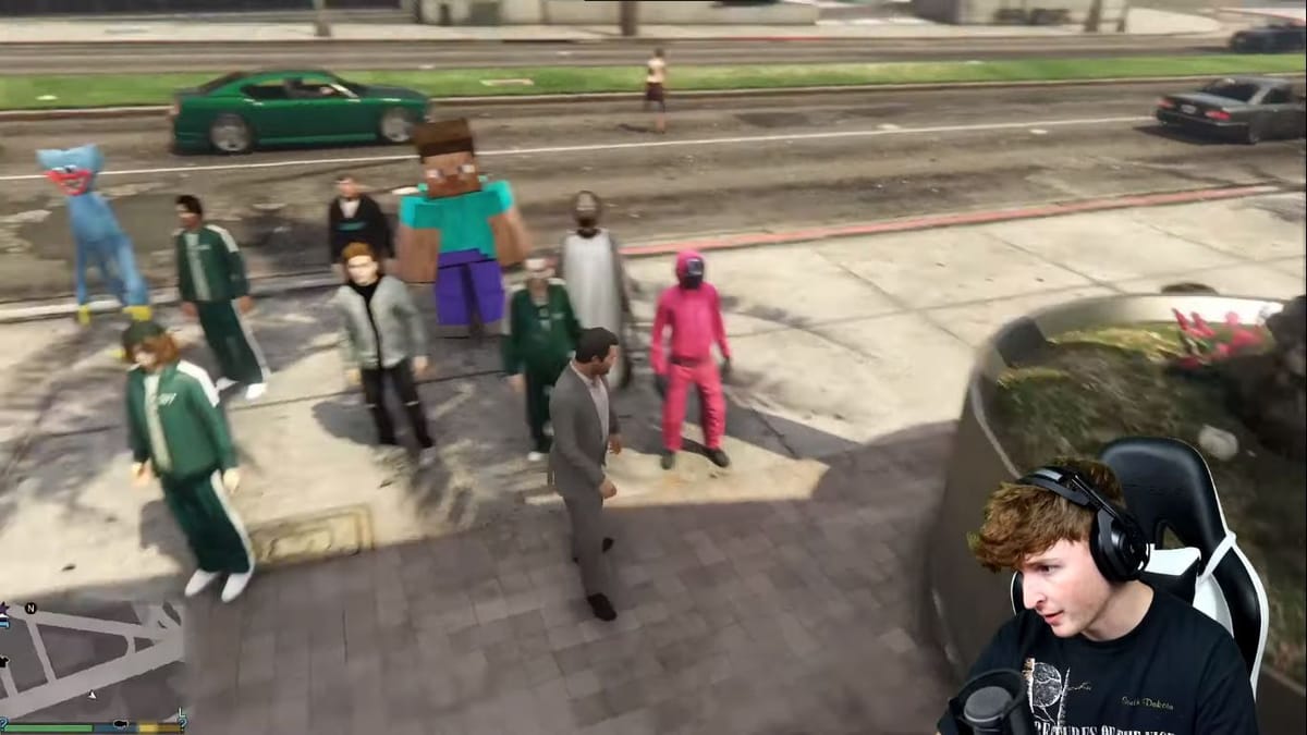 GTA 5 streamer Caylus can morph into anything he wants using mods