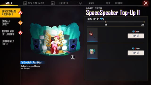 How to get free Gloo Wall & Pan skin in Free Fire this week