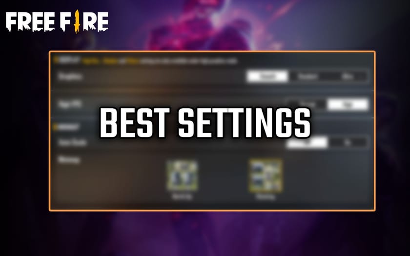Best mobile Free Fire settings for smooth gameplay without lag (January ...