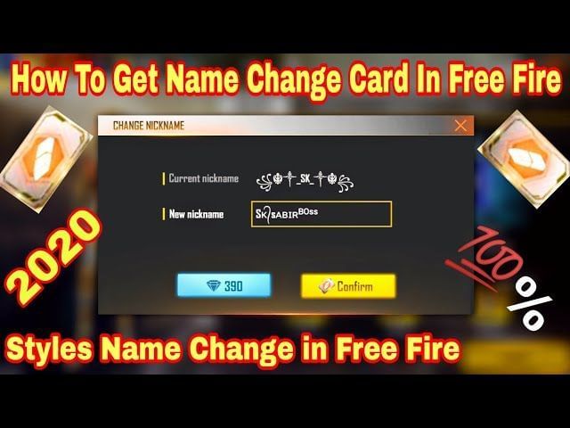 How to get stylish names for Free Fire ID, guild and pets in 2022