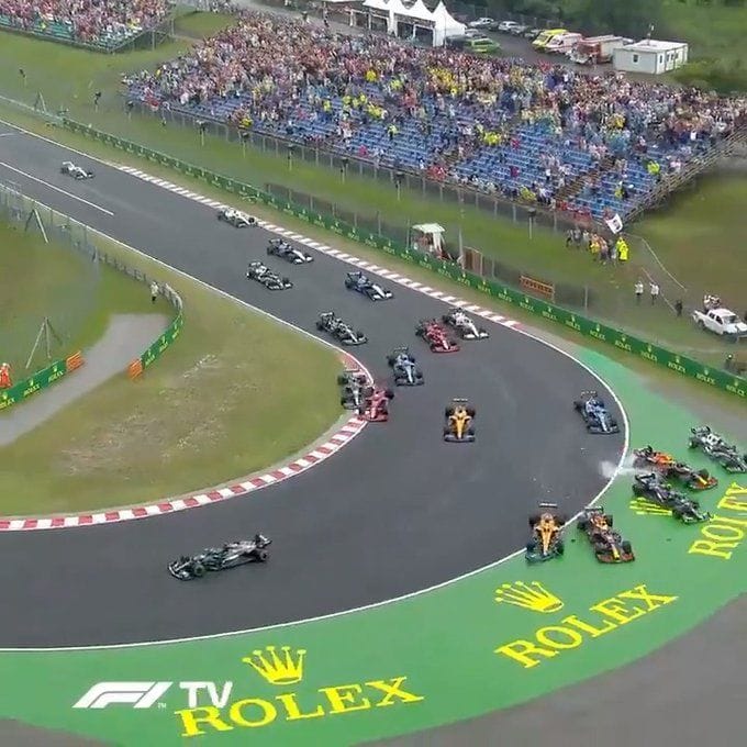 Ranking top 3 wet weather races of F1 2021