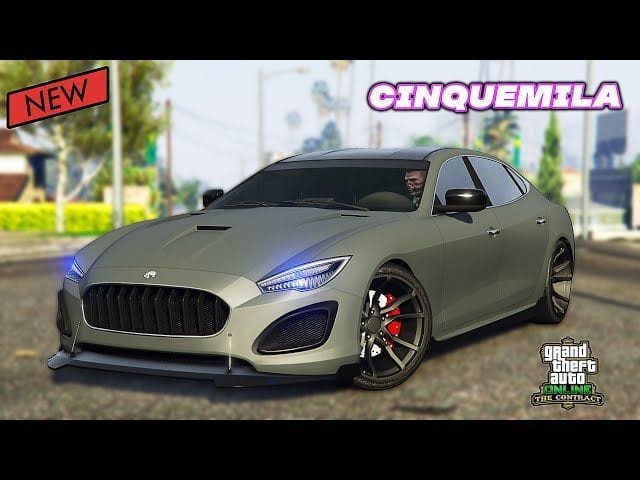 5 fastest cars added to GTA Online through The Contract DLC