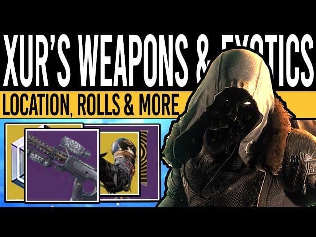 Xur is selling high stat Titan armor in Destiny 2 this week