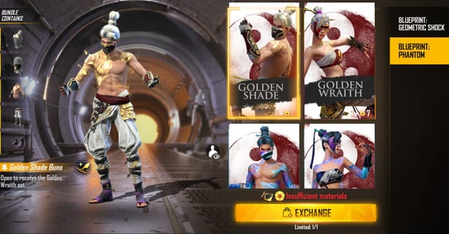 Free Fire Mystical Master incubator: How to get Golden Shade bundle ...