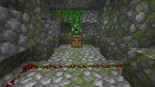 Easiest way to survive and loot a Minecraft Jungle Temple