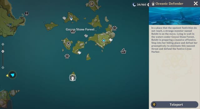 How to beat the Oceanic Defender in Genshin Impact Lantern Rite 2022