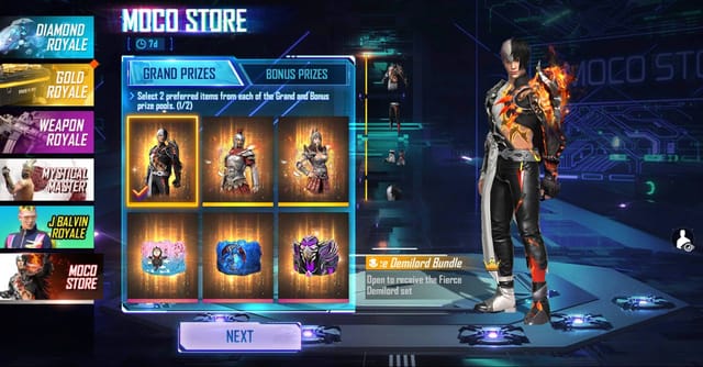 Free Fire Moco Store in January 2022: How to get new bundles and skins ...