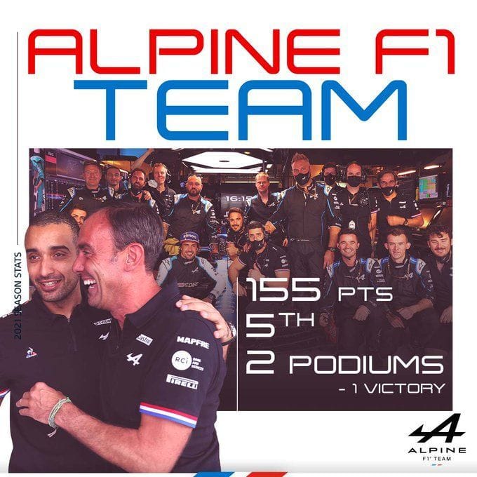 Alpine boss believes they will be better in 2022 F1 season than they ...